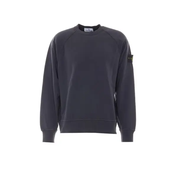 Stone Island Logo Sweatshirt - Blue