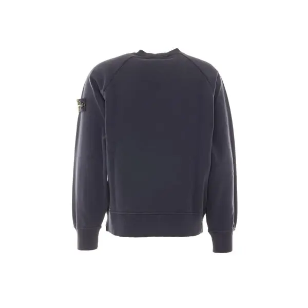 Stone Island Logo Sweatshirt - Blue