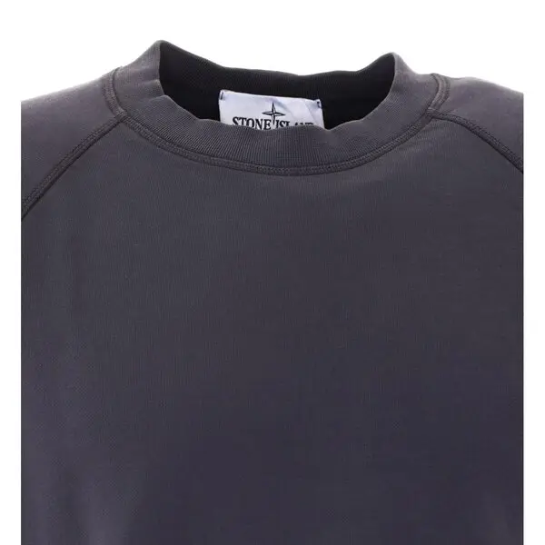 Stone Island Logo Sweatshirt - Blue