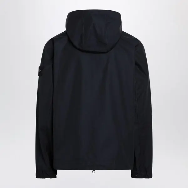 Stone Island Navy Cotton Zip-up Jacket