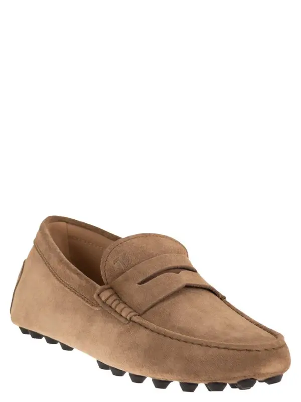TOD'S Suede Moccasin Moccasin