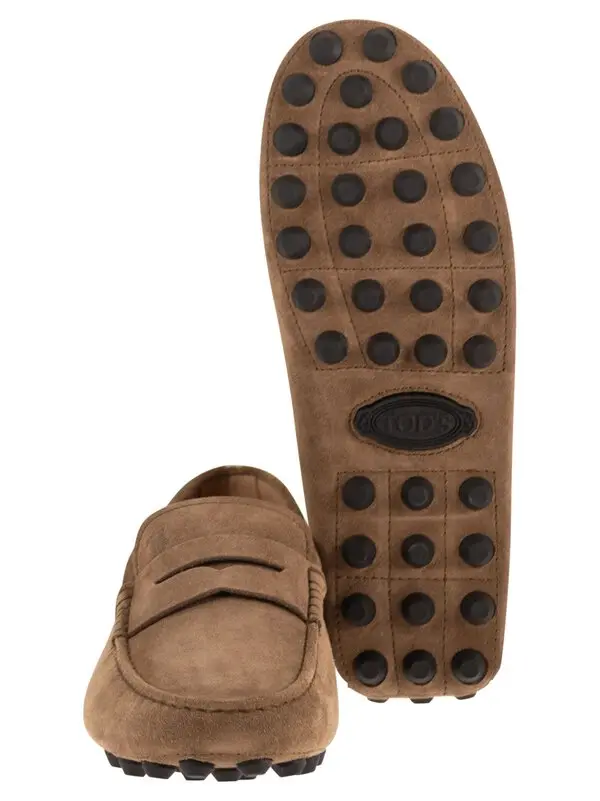 TOD'S Suede Moccasin Moccasin