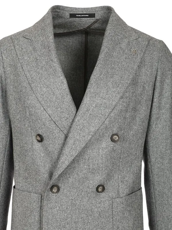 Tagliatore Super 100s Wool Double Breasted Suit