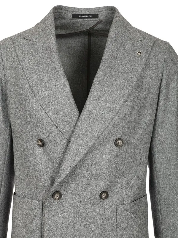 Tagliatore Super 100s Wool Double Breasted Suit
