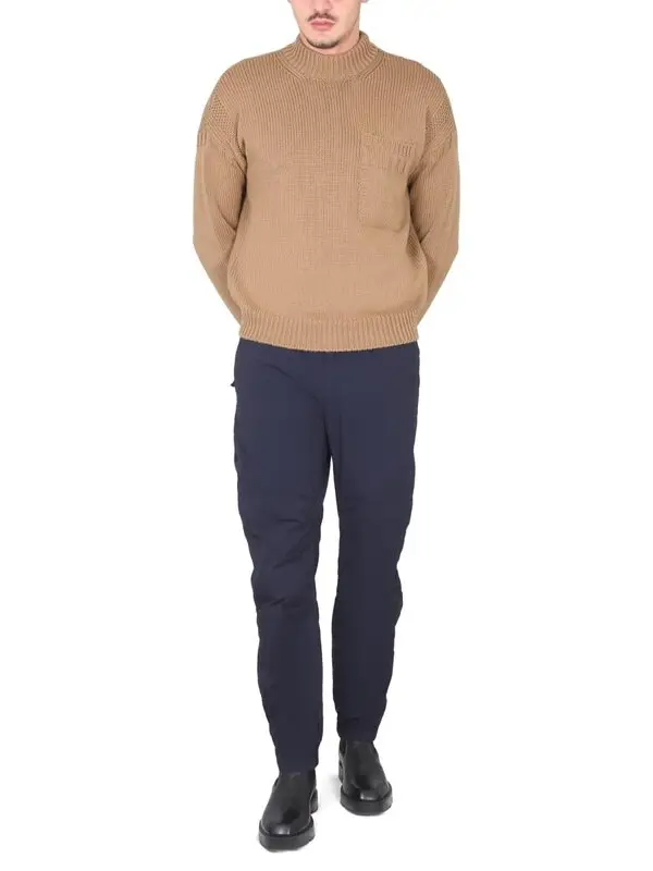 TEN C Turtleneck Shirt - Cream