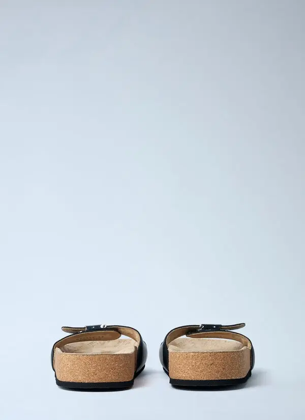 Balenciaga Scholl Strap Flat Sandals
