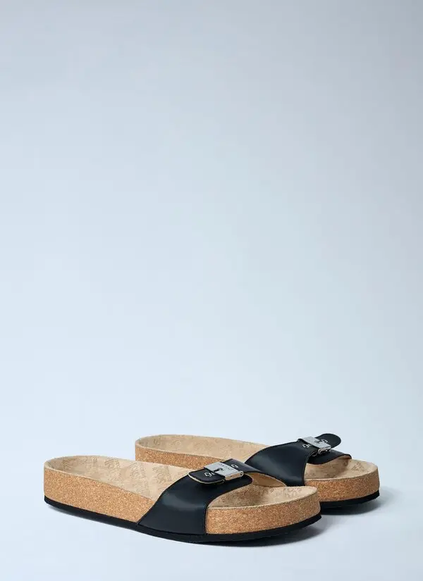 Balenciaga Scholl Strap Flat Sandals