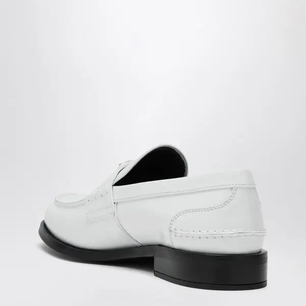 Prada Brushed Leather Loafer