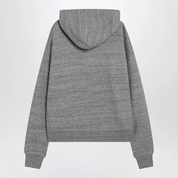 Dsquared2 Cotton Hoodie With Logo - Gray