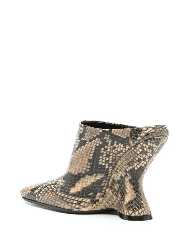 Dries Van Noten Leather Asymmetric Boots