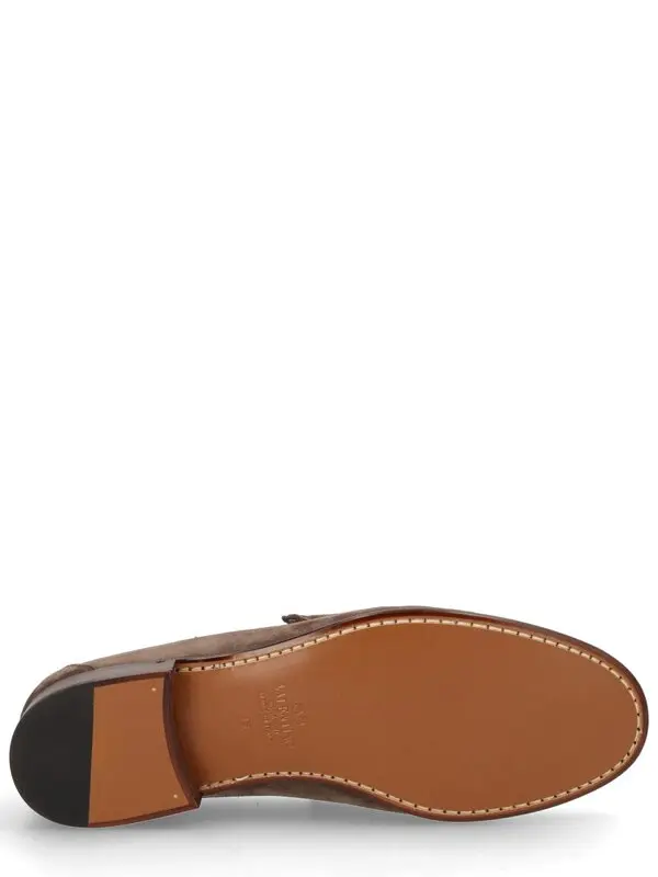 Valentino Garavani Mocassino Vlogo Signature - Brown
