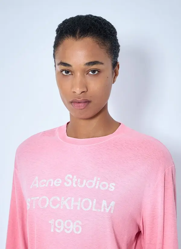 Acne Studios Sprayed 1996 Logo T-shirt