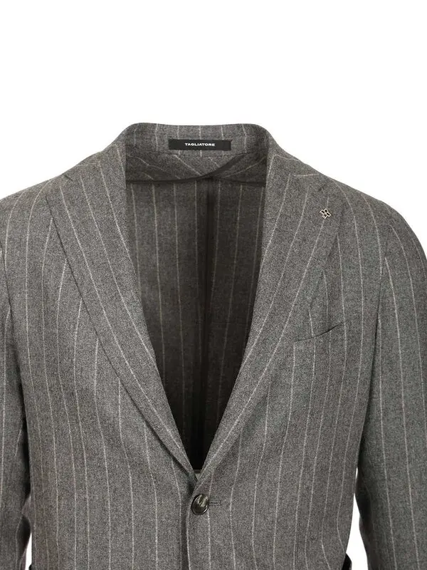 Tagliatore Montecarlo Pinstriped Suit