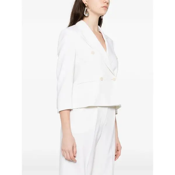 Max Mara Neutrals Jackets Cropped Jackets