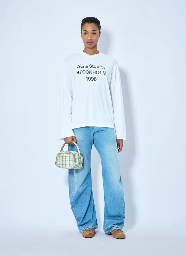 Acne Studios Logo Motif Long-sleeve T-shirt