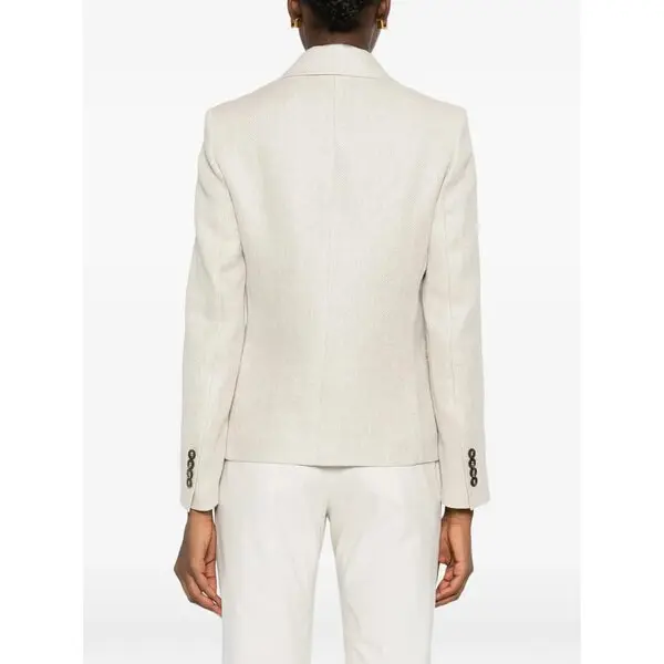 Brunello Cucinelli Neutrals Jackets Blazers
