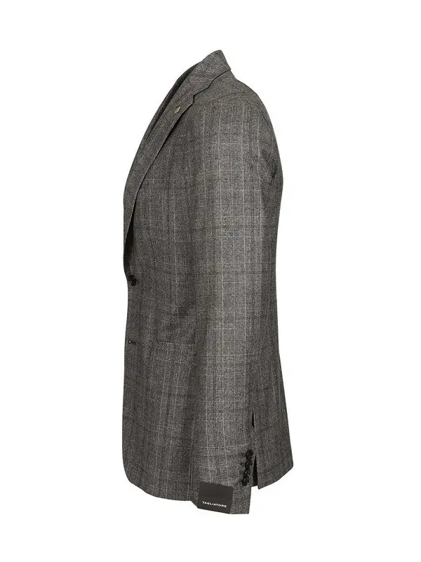Tagliatore Montecarlo Prince Of Wales Suit I - Gray
