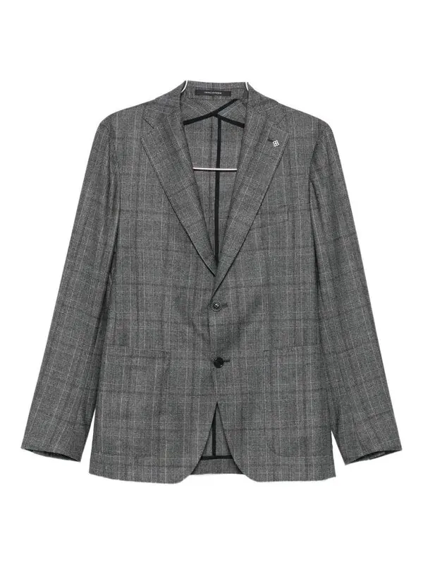 Tagliatore Montecarlo Prince Of Wales Suit I - Gray