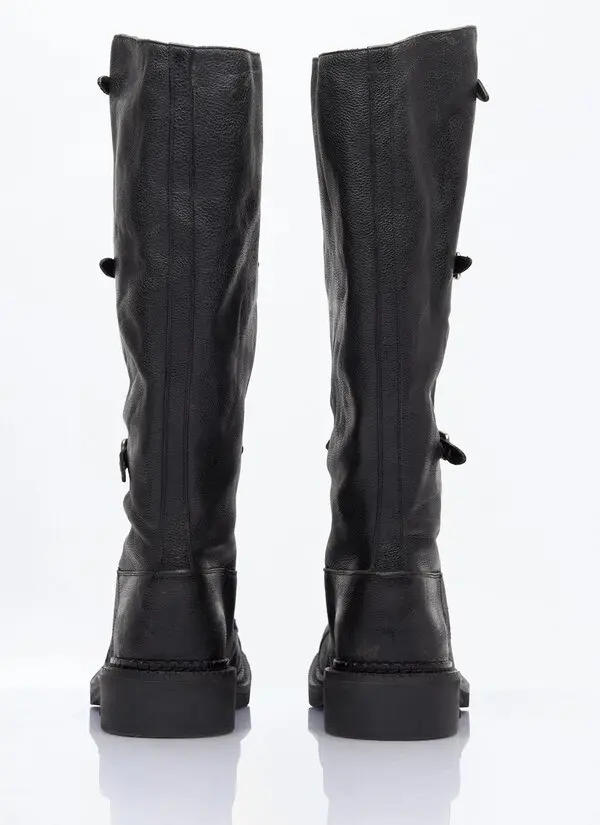 Miu Miu High Leather Boots