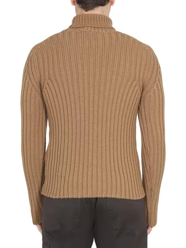 TEN C Turtleneck Sweater - Cream