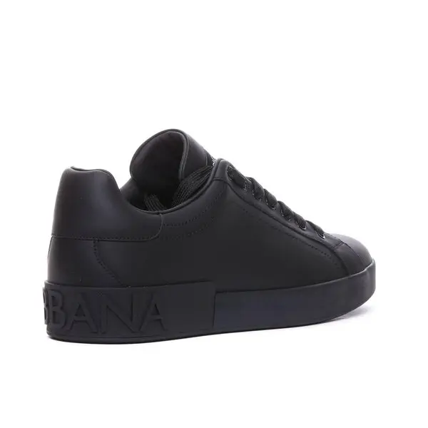 Dolce & Gabbana Portofino Sneakers - Black