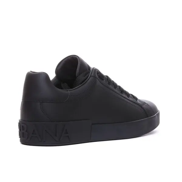Dolce & Gabbana Portofino Sneakers - Black