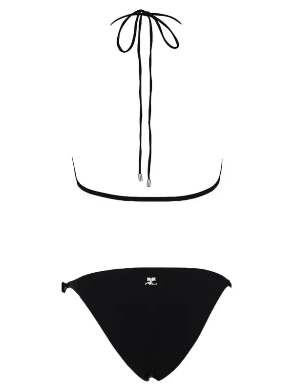 COURREGES Buckle Bikini Set