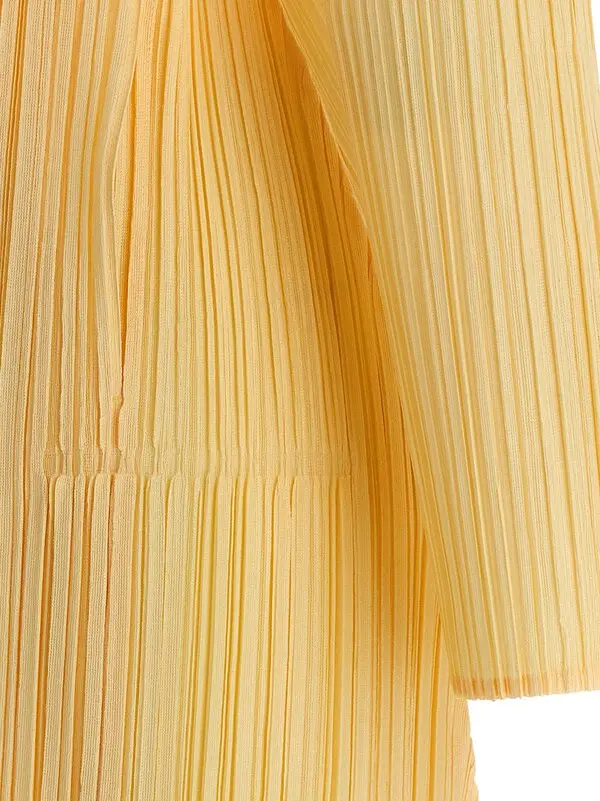 Issey Miyake Mellow Pleats' Cardigan