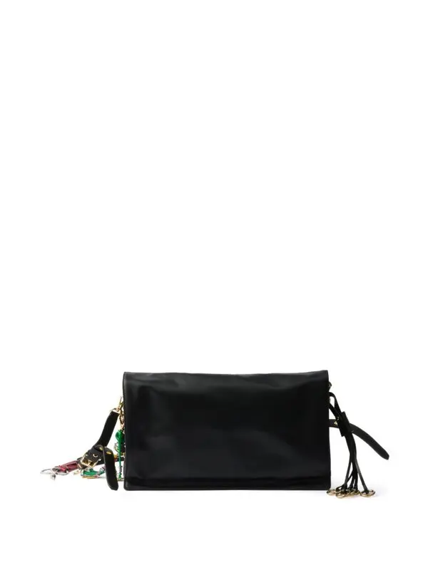 Prada Soft Sound Large Leather Shoulder Bag