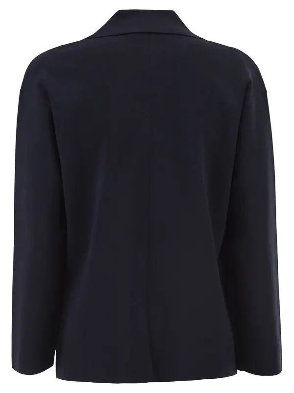 Max Mara Mxpcalte Double-breasted Viscose Crêpe Jacket
