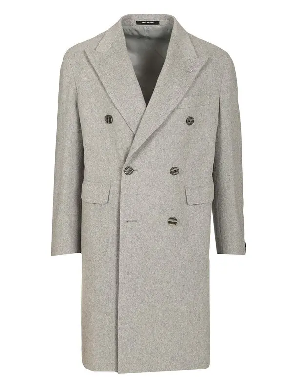 Tagliatore London Double-breasted Coat - Gray