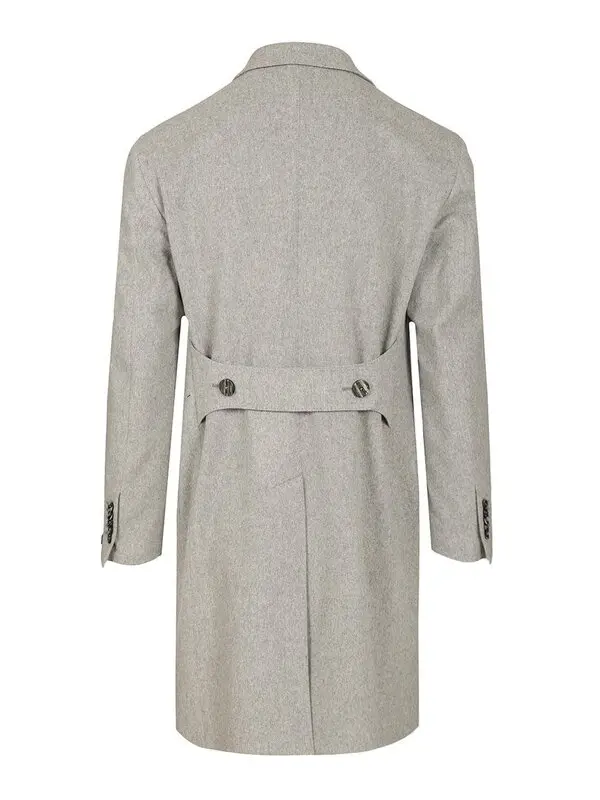 Tagliatore London Double-breasted Coat - Gray