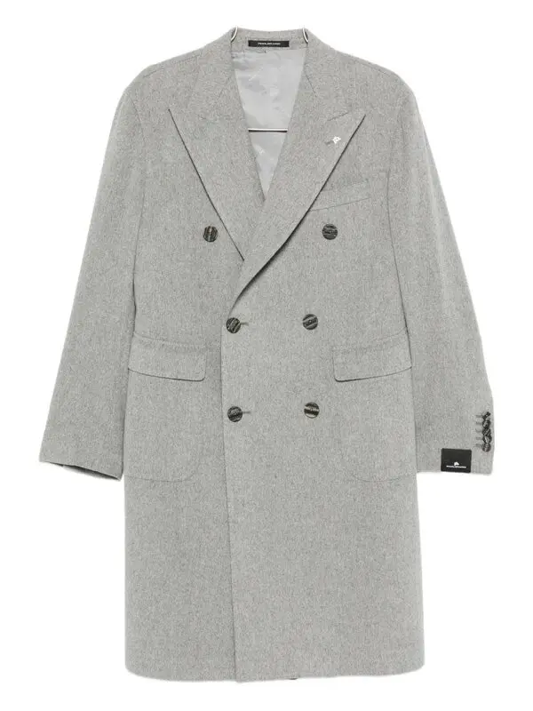 Tagliatore London Double-breasted Coat - Gray