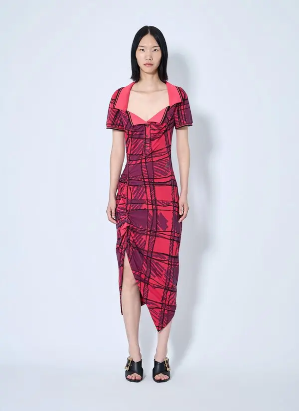 VIVIENNE WESTWOOD Long Monday Pulling Dress - Pink