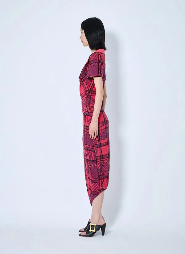 VIVIENNE WESTWOOD Long Monday Pulling Dress - Pink
