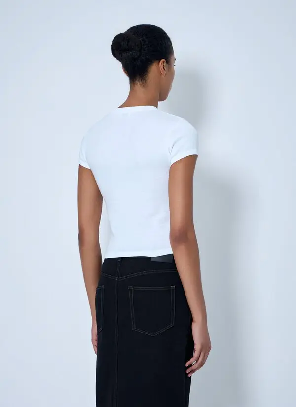 Saint Laurent Cotton Jersey T-shirt