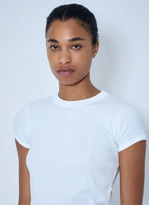 Saint Laurent Cotton Jersey T-shirt