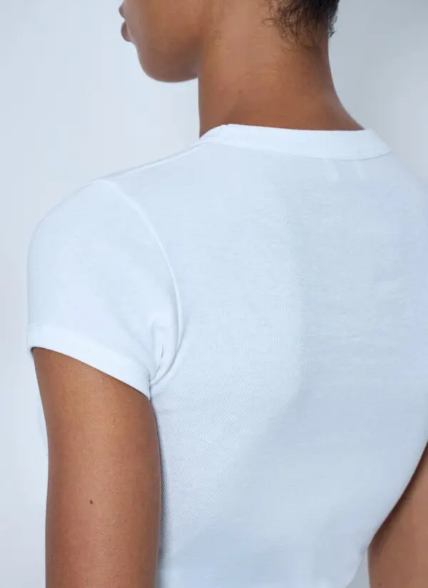 Saint Laurent Cotton Jersey T-shirt