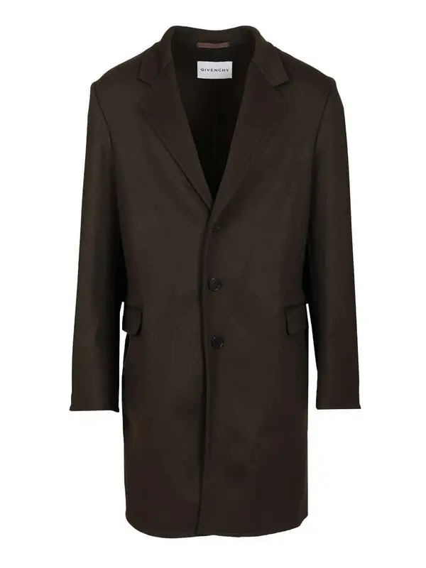 Givenchy Wool And Cashmere Overcoat - Green
