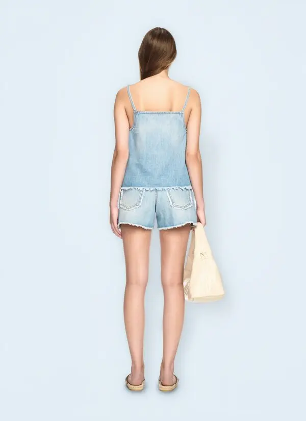 Off-White Denim Doll Shorts