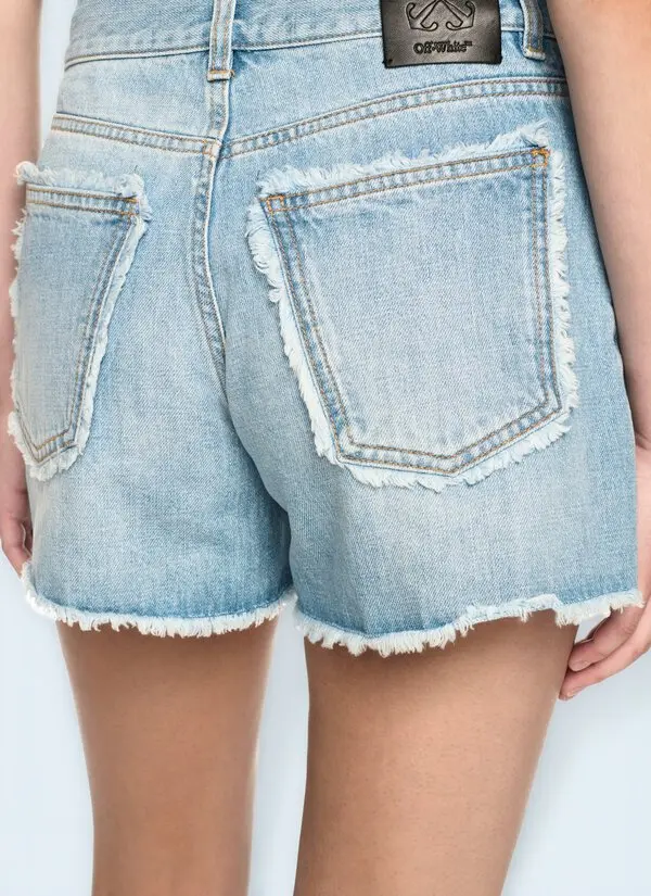Off-White Denim Doll Shorts