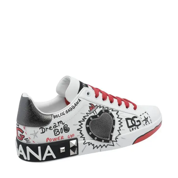 Dolce & Gabbana Portofino Sneakers - White