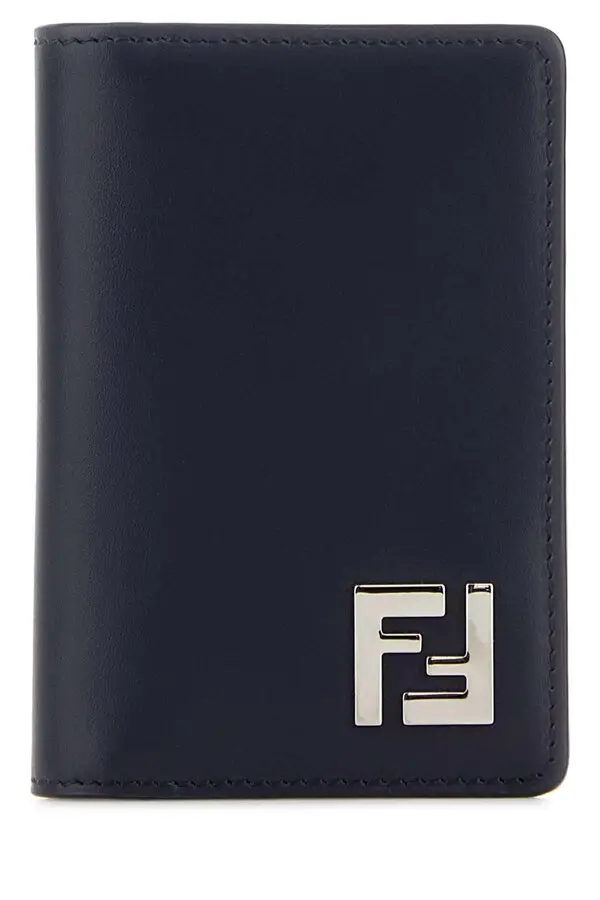 Fendi Midnight Leather Card Holder