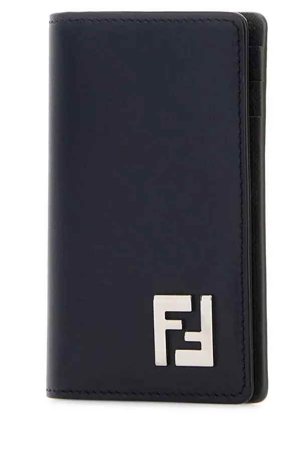 Fendi Midnight Leather Card Holder