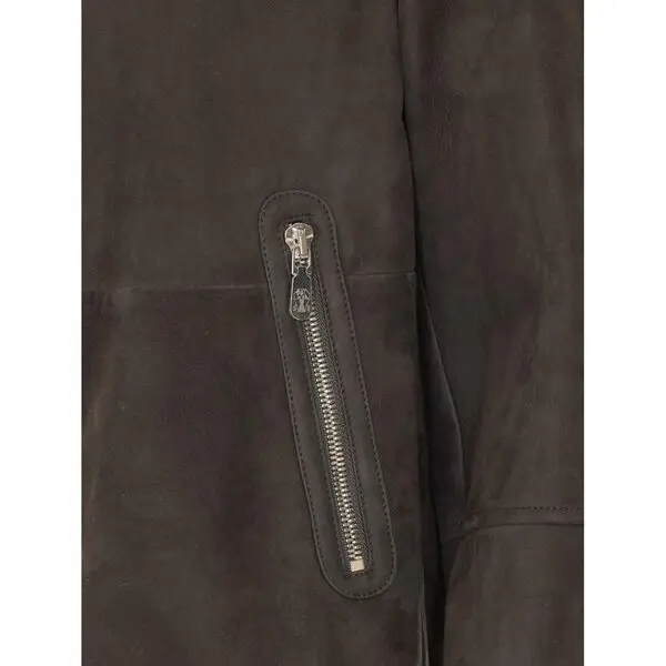 Brunello Cucinelli Suede Bomber