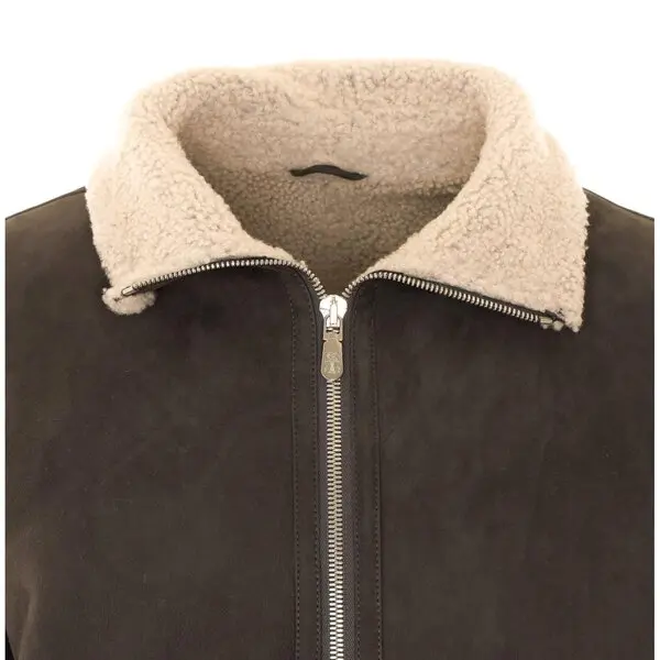 Brunello Cucinelli Suede Bomber