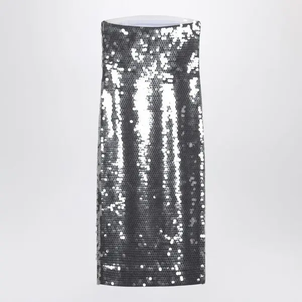 Sportmax Gradient Sequin Midi Dress
