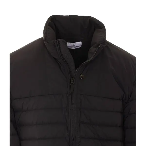 Stone Island Seamless Tunnel Nylon Logo Down Jacket