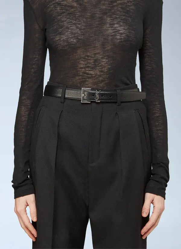 Saint Laurent Leather Belt