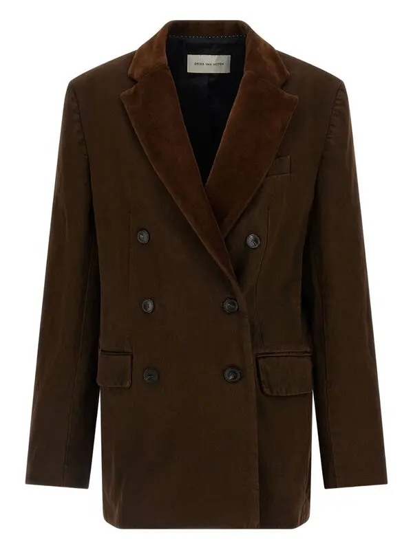 Dries Van Noten Bafya Double-breasted Jacket